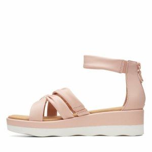 Clarks | Shoes | Clarks Clara Rae Womens Sandals Light Pink | Poshmark